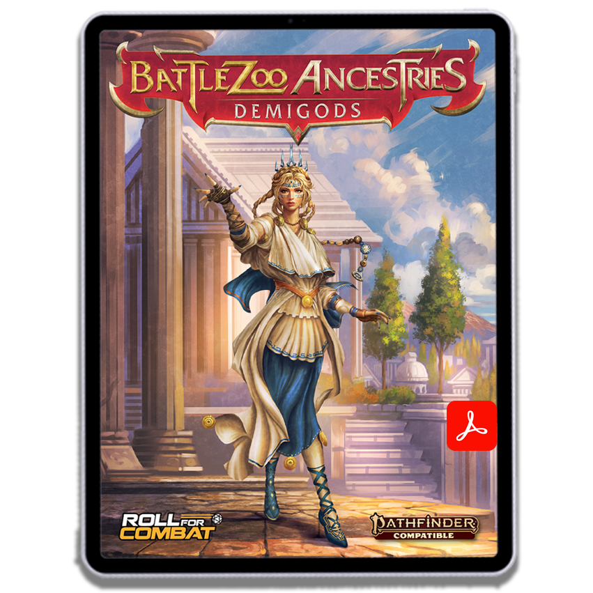 FREE! Battlezoo Ancestries: Demigods PDF – Roll For Combat