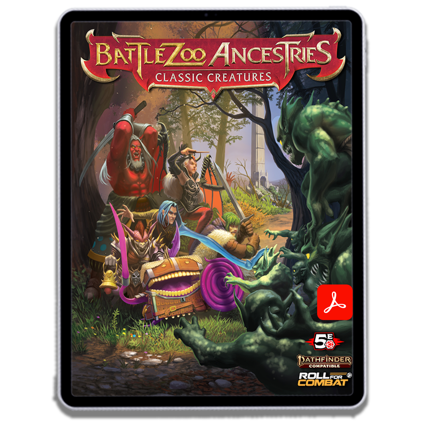 Battlezoo Ancestries: Classic Creatures PDF – Roll For Combat