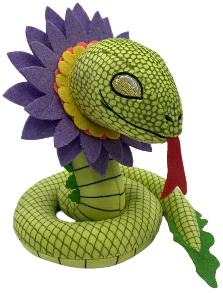 Battlezoo Eldamon Snake Plushie Lotusnek – Roll For Combat