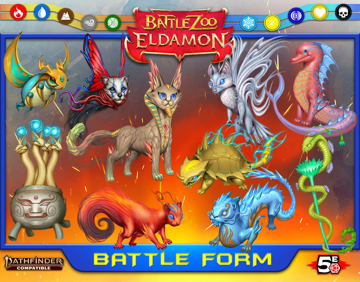 Battlezoo Eldamon PDF – Roll For Combat