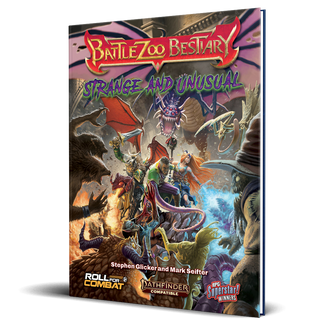 Battlezoo Bestiary: Strange & Unusual Hardcover & PDF – Roll For Combat