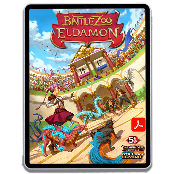 Battlezoo Eldamon Hardcover & PDF – Roll For Combat