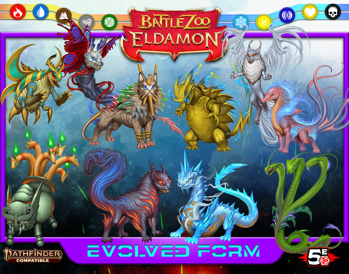 Battlezoo Eldamon PDF – Roll For Combat